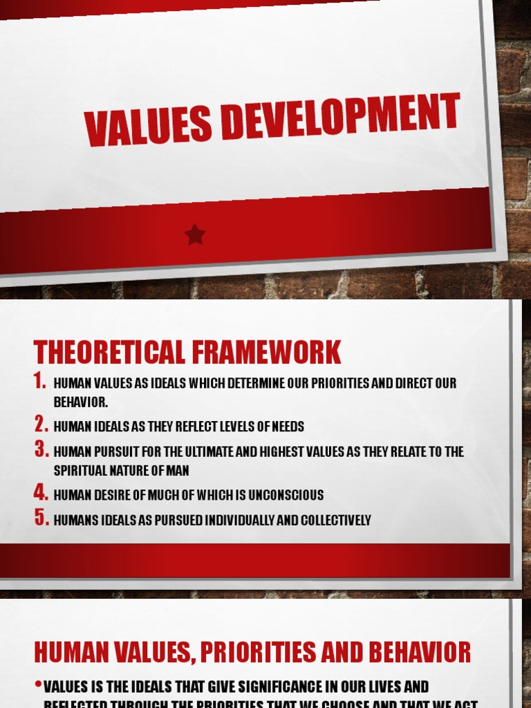 Values Development - L3 | PDF | Metaphysics | Social Psychology