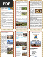 Triptico Sierra | PDF | Ganadería | Agricultura