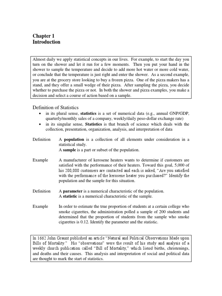 Stats 101 Notes PDF | PDF | Level Of Measurement | Sampling (Statistics)
