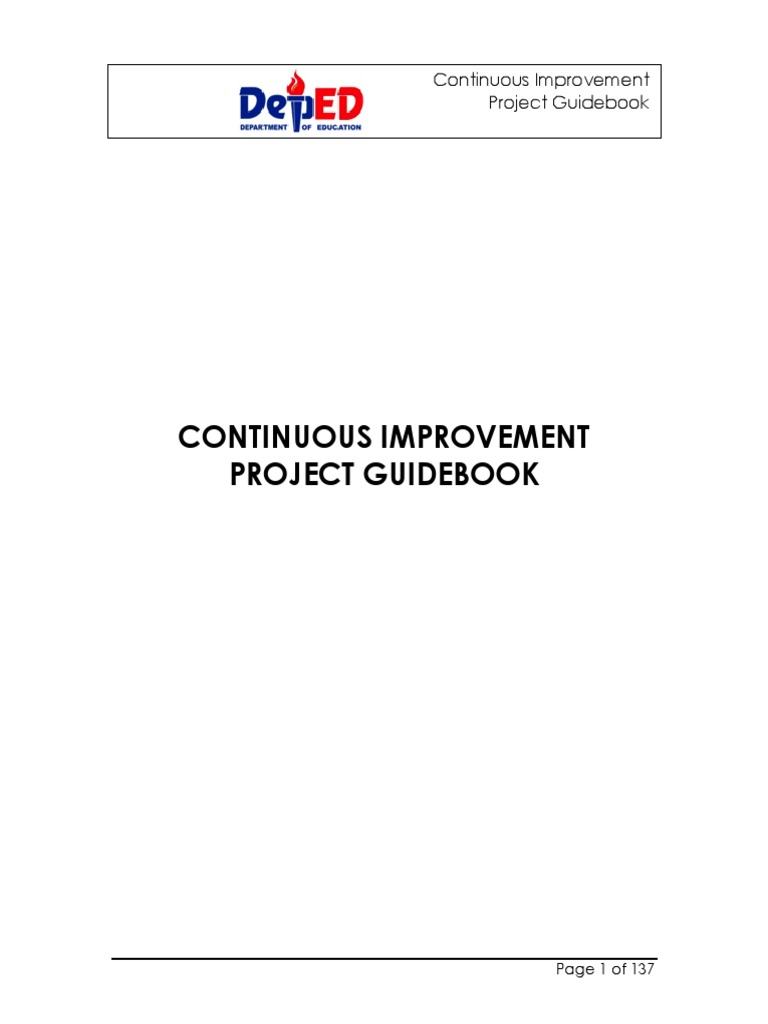 CI Project Guidebook v1.0 | PDF | Data | Data Analysis