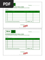 Nota Rumah Makan Word Siap Print | PDF