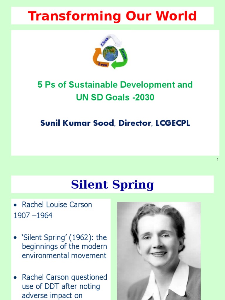 5Ps of SD and UN SD Goals-2030 | Sustainable Development ...