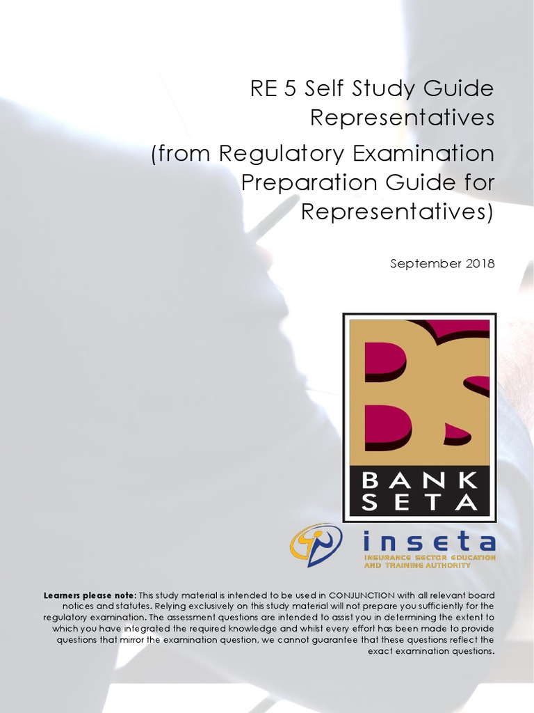 RE5 Representative Final Version 02 Combined Sept 2018 | PDF ...