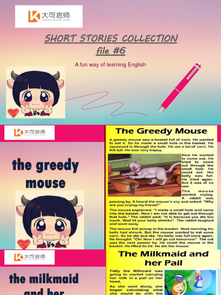 Short Stories Collection File #6: A Fun Way of Learning English | PDF