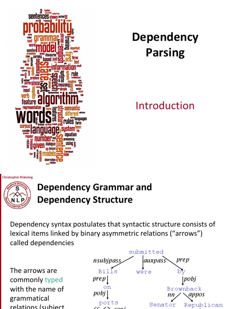 Parsing Dependency | PDF | Parsing | Phrase