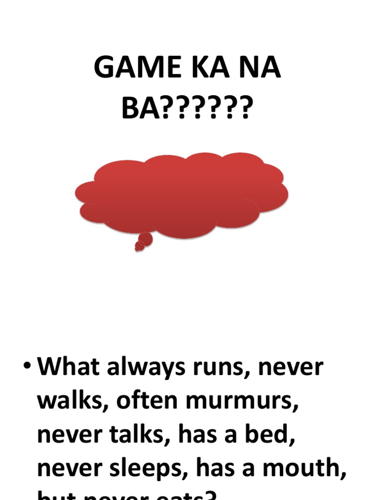 Game Ka Na Ba | PDF