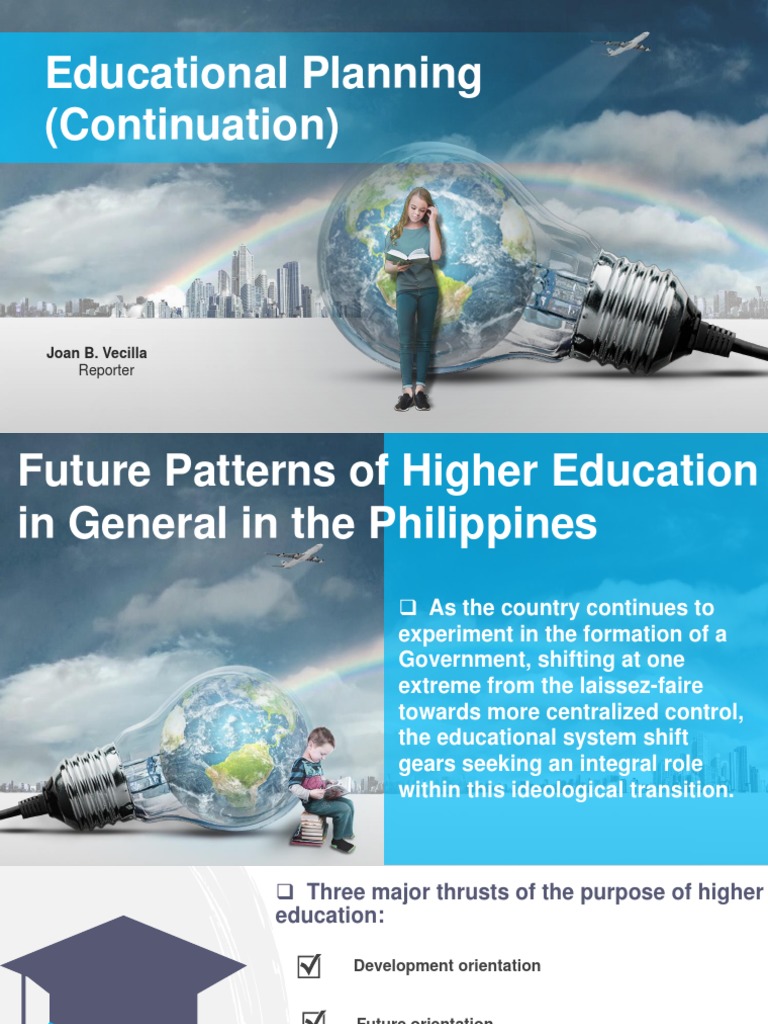 Educational Planning | PDF | Philippines | Poverty