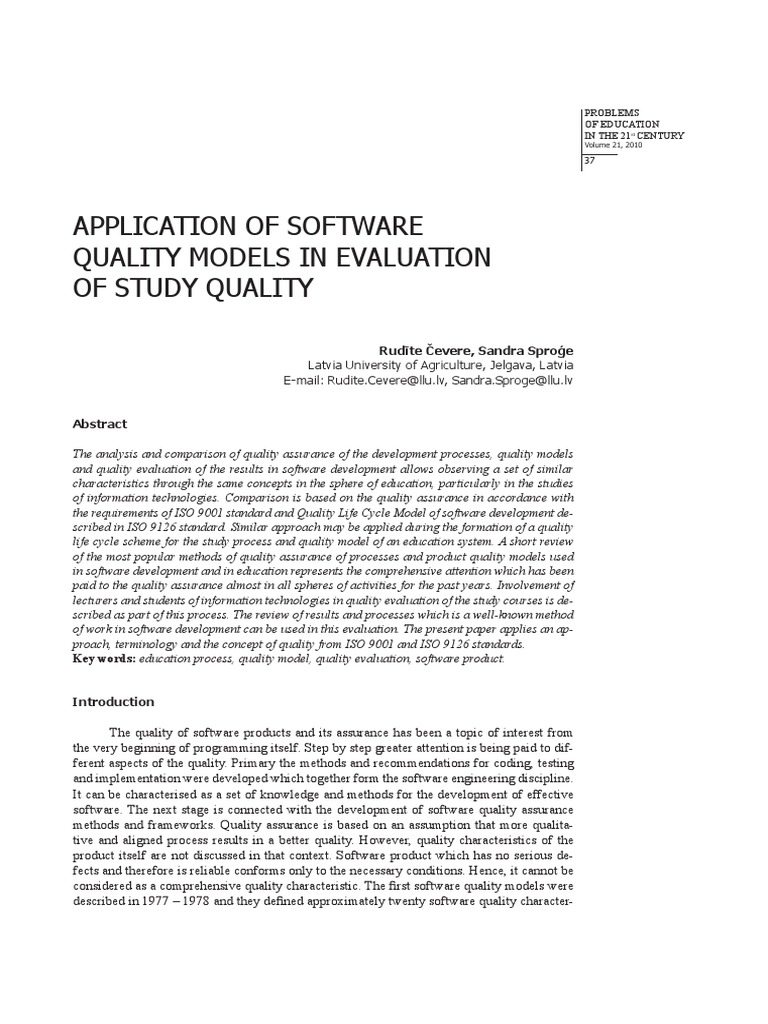 37-46.cevere Vol.21 | PDF | Software Development | Software Quality