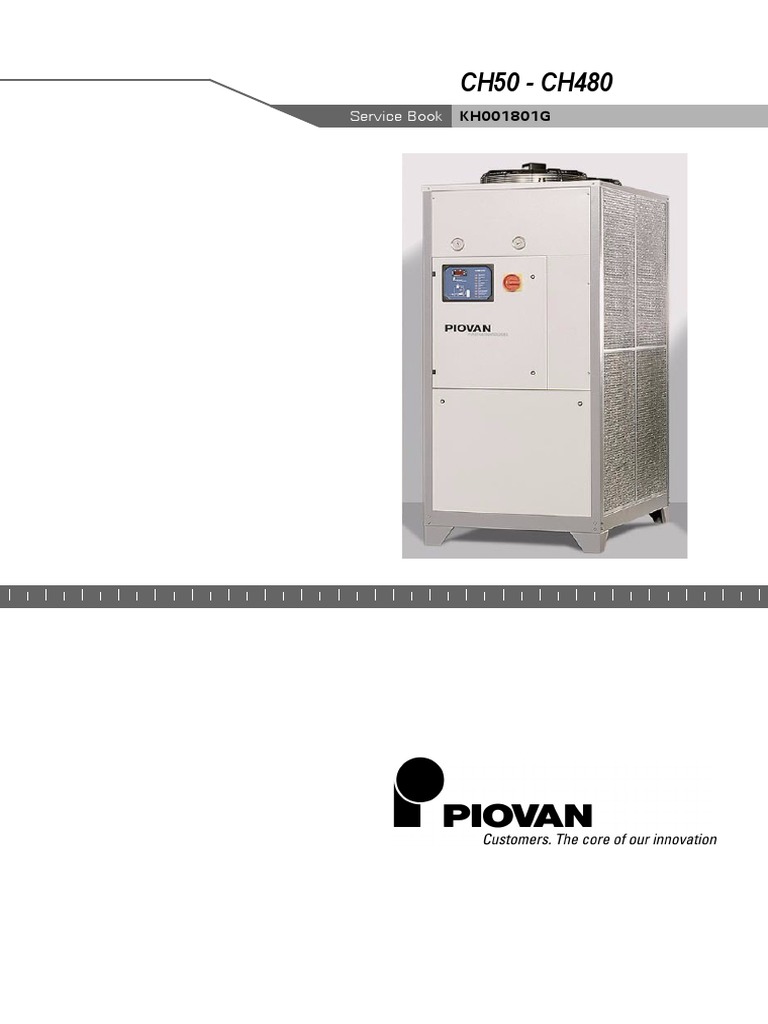Piovan Chiller Service Manual | PDF | Air Conditioning | Continuum ...