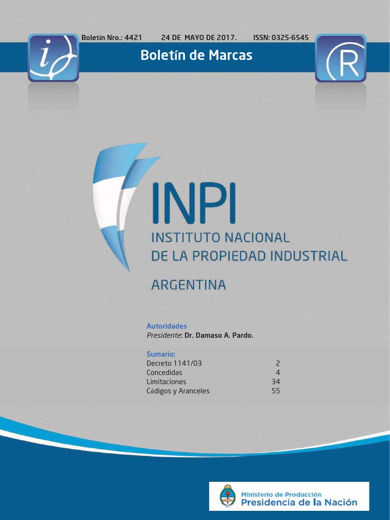 Inpi | PDF | Marca comercial | Conceptos legales