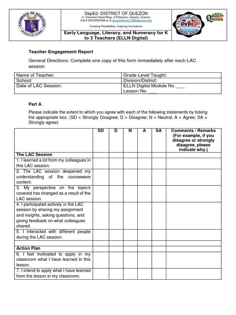 Teacher Engagement Report | PDF | Educational Psychology | Cognitive ...