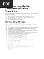 4.7 Cargo Sampling Procedure | PDF | Oil Tanker | Pump