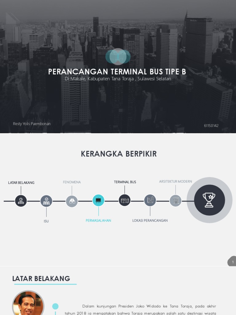 Perancangan Terminal Bus Tipe B: Di Makale, Kabupaten Tana Toraja ...