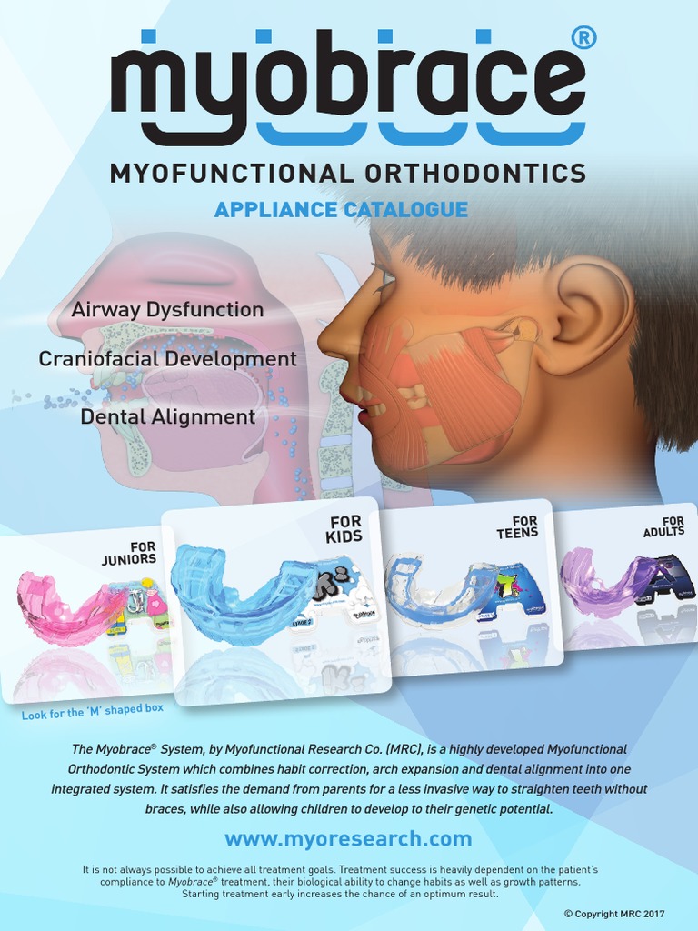 Myo Pro Eng Web | PDF | Orthodontics | Human Head And Neck