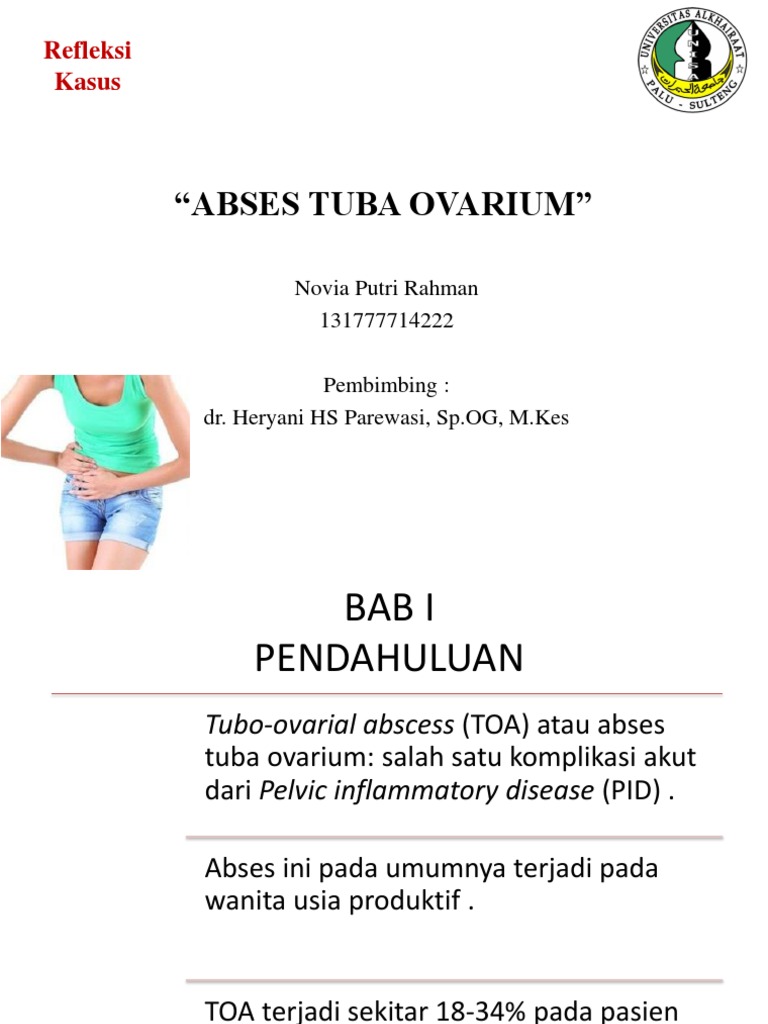 Laporan Cases Tuba Ovarium Abses | PDF