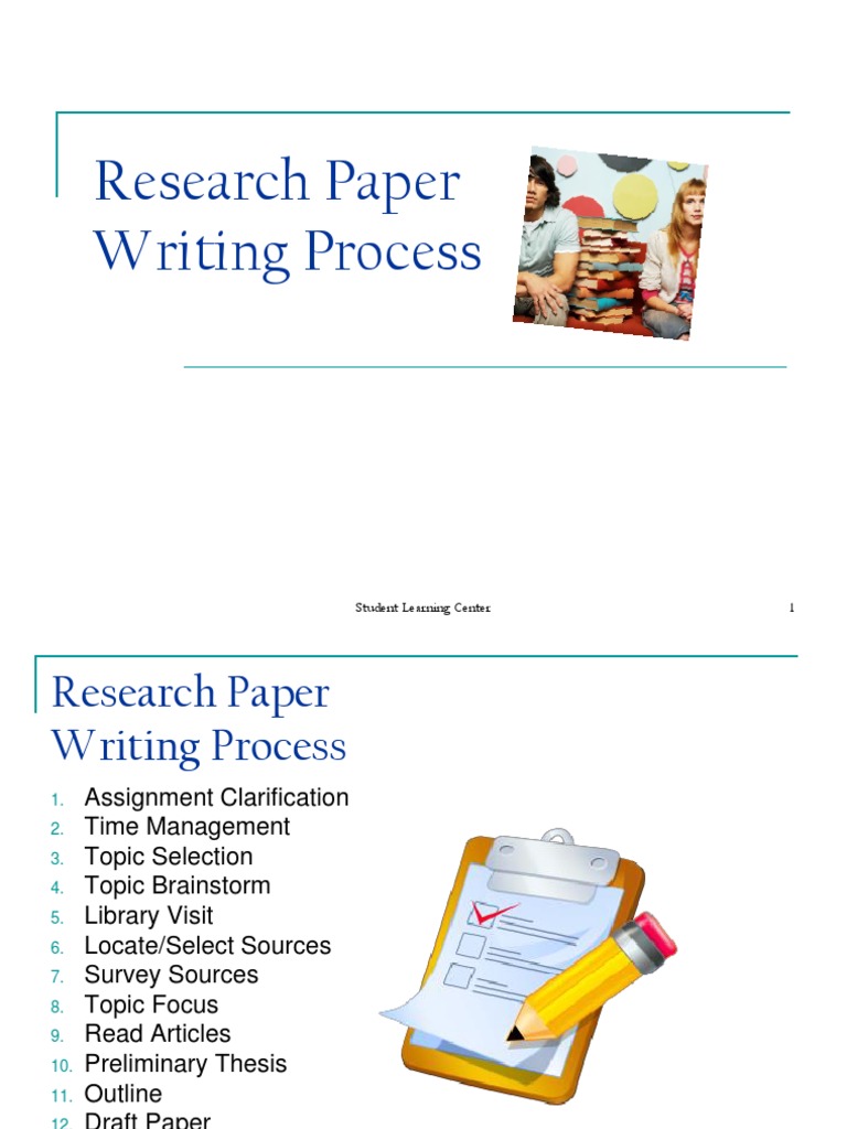 Research Paper Writing Process: 14 Essential Steps | PDF | Academic ...