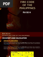 Fire Code Occupancy Details | PDF | Building | Fire Sprinkler System