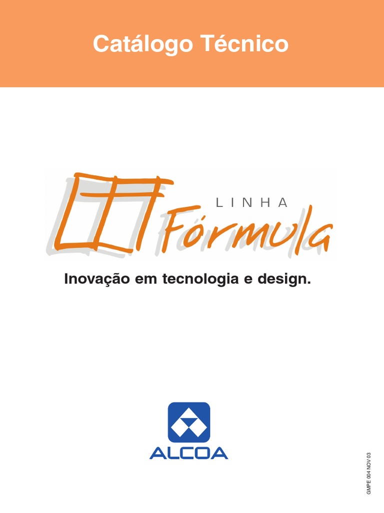 Catalogo Linha Formula Alcoa | PDF | Condutividade térmica | Termodinâmica