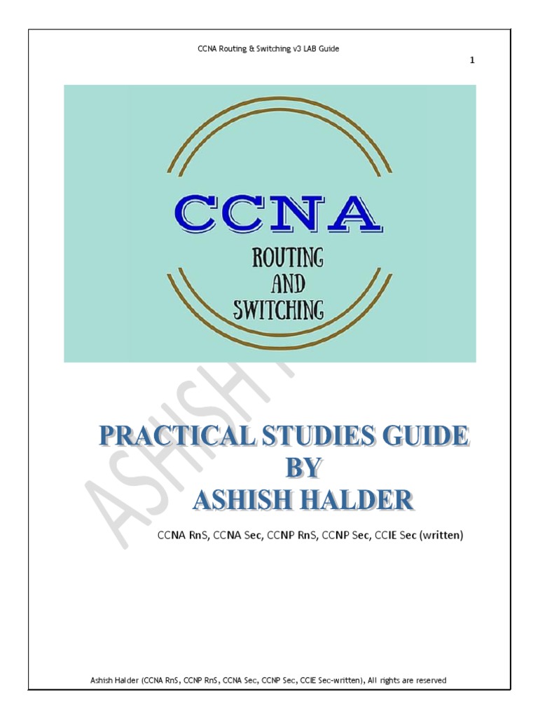 Ccna Lab Guide V3 Pdf Pdf Network Switch Computer Network