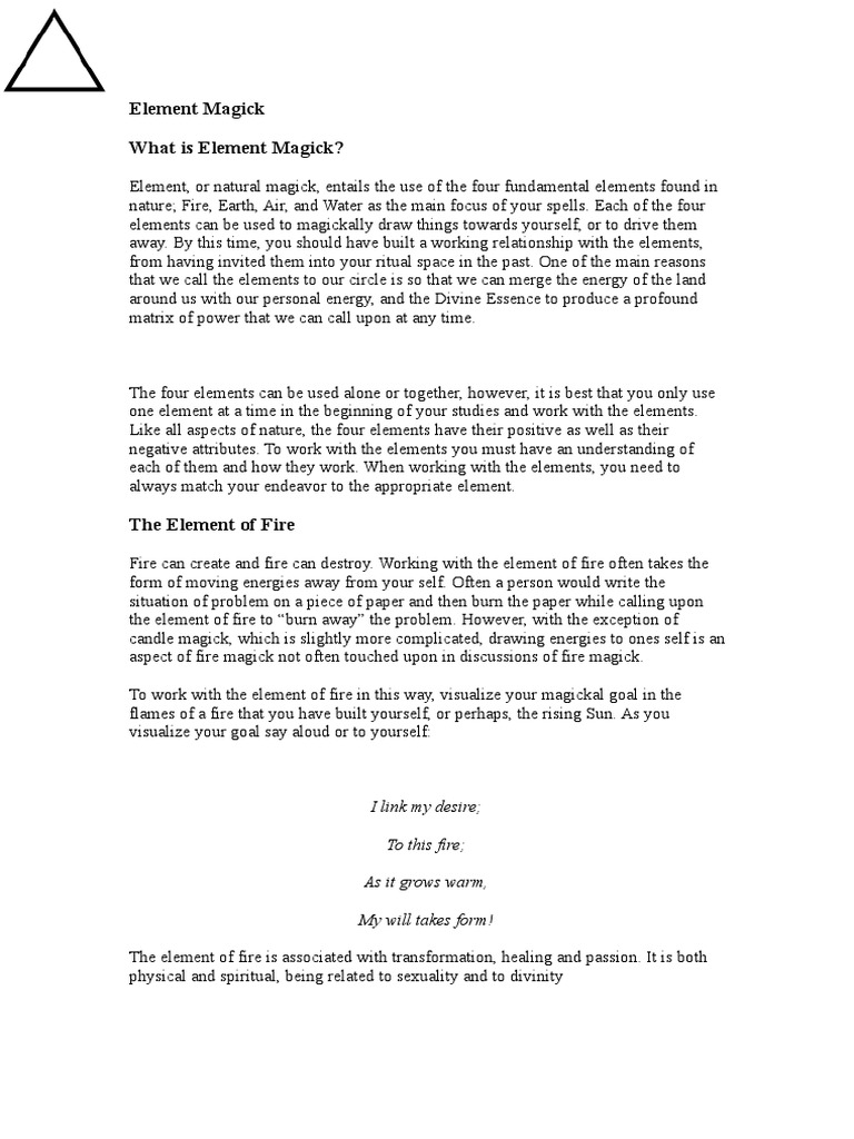 Element Magick | PDF | Magick (Thelema) | Gemstone