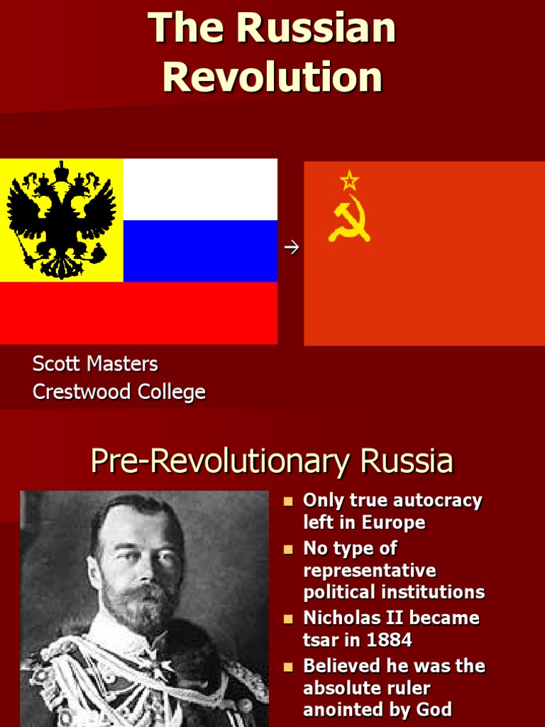The Russian Revolution | PDF | Vladimir Lenin | Bolsheviks