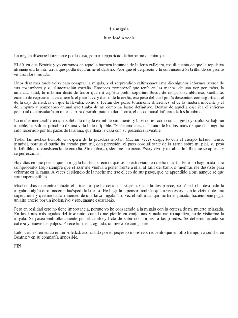 La Migala | PDF | Novela negra, policíaca y suspenso