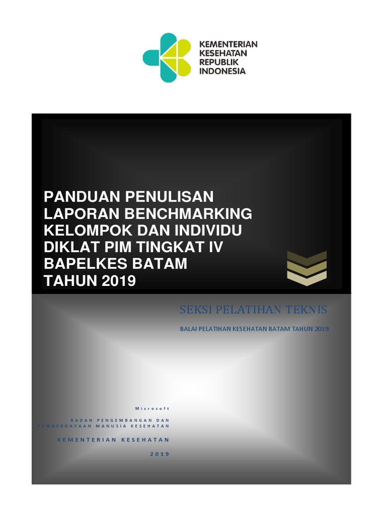 Sistematika Laporan Benchmarking | PDF