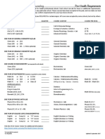AMCAS Application Course Classification Guide | PDF | Science | Engineering