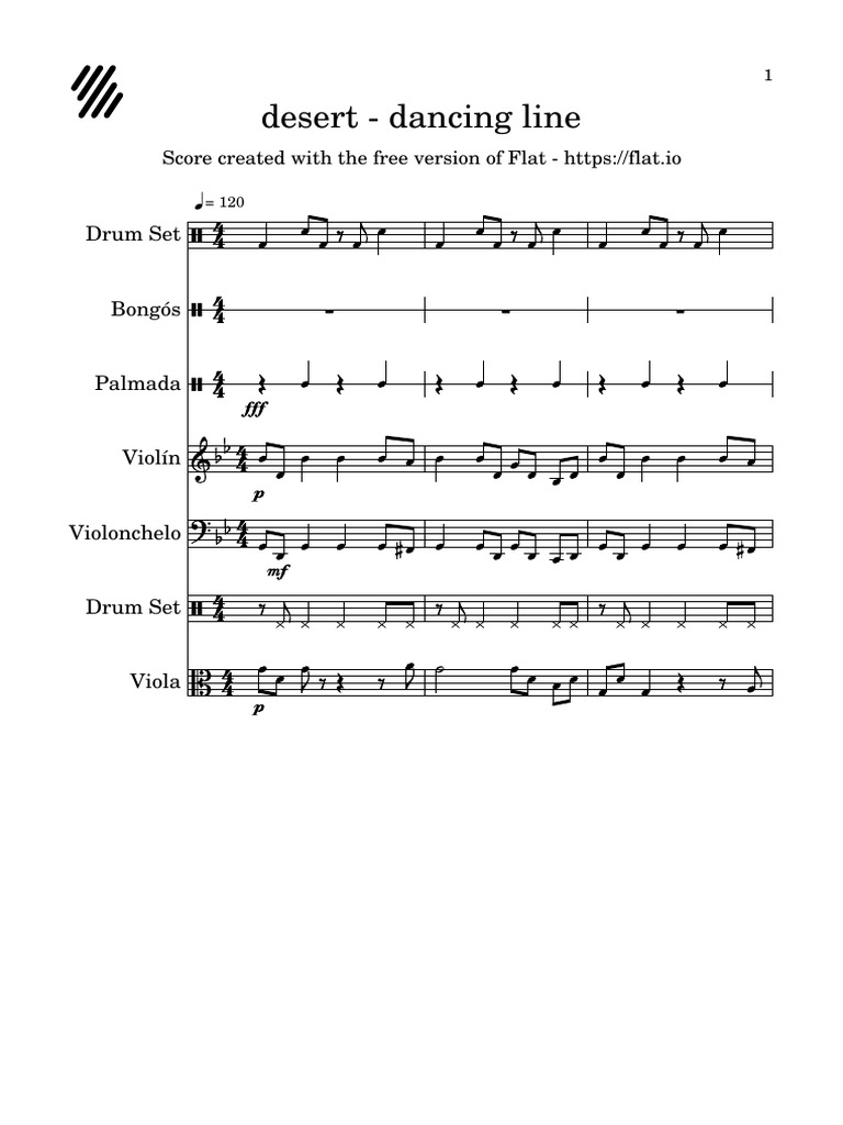 Desert - Dancing Line | PDF | Computers