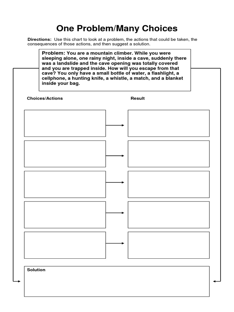 One Problem/Many Choices | PDF