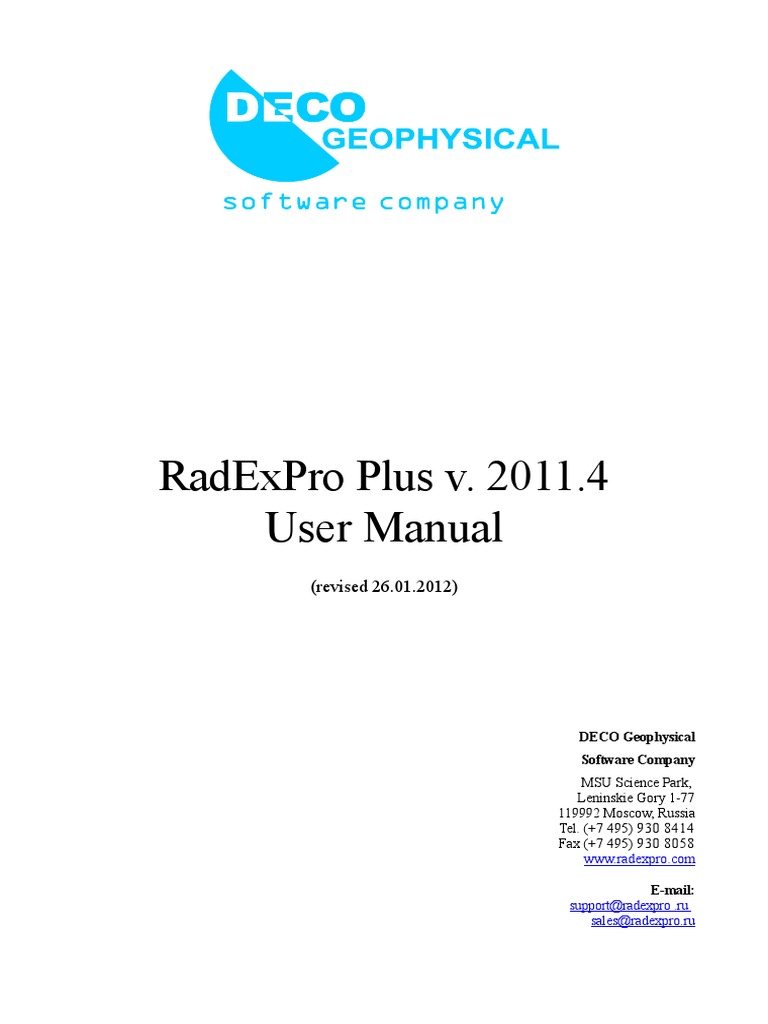 RadEXPro Plus | PDF | Button (Computing) | Databases