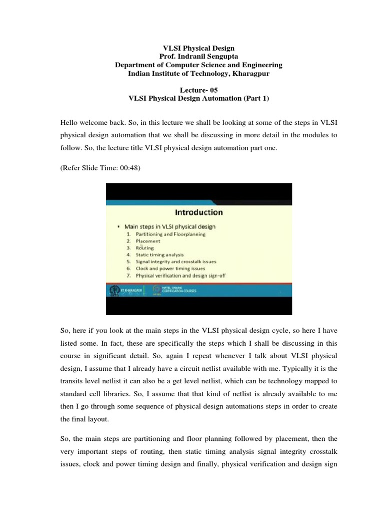 Lec5 PDF | PDF | Electronic Design | Digital Technology