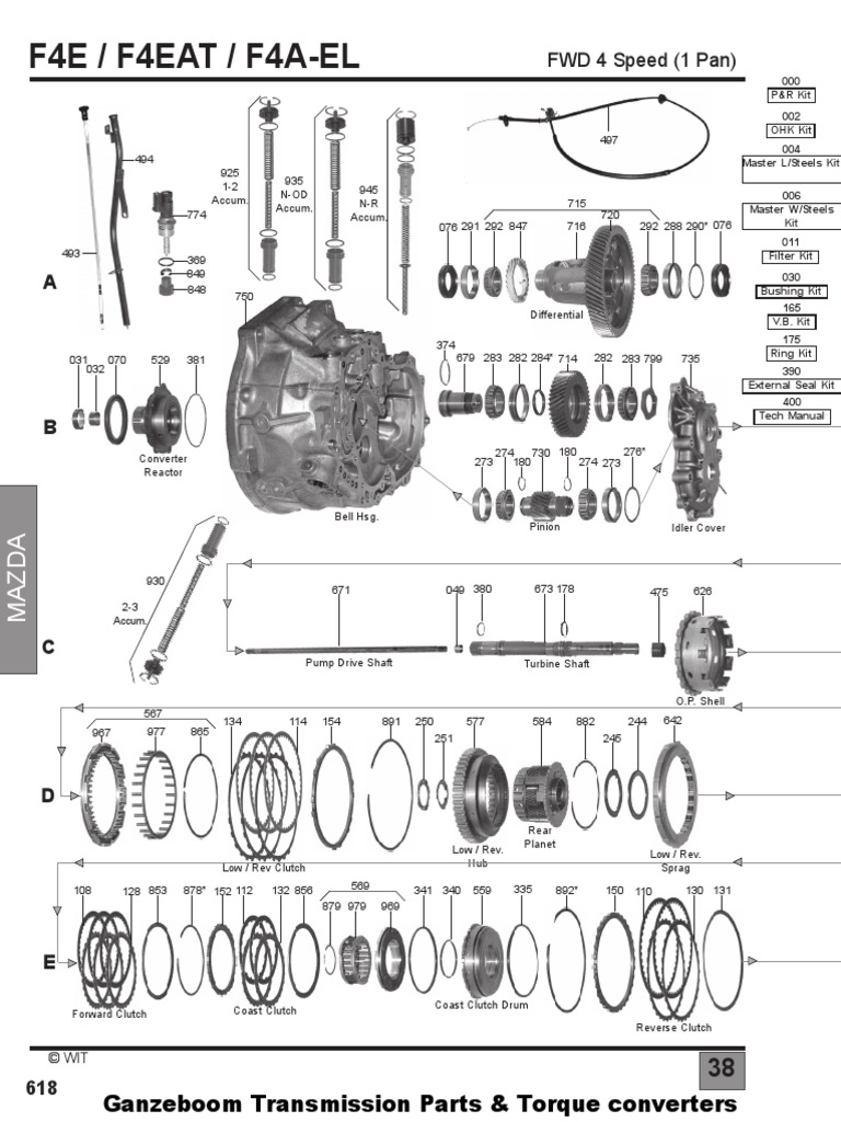 caja automatica ford | Transmisión (Mecánica) | Partes de vehículo