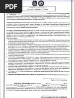 Integrity Pledge (Individual) | PDF | Integrity | Police