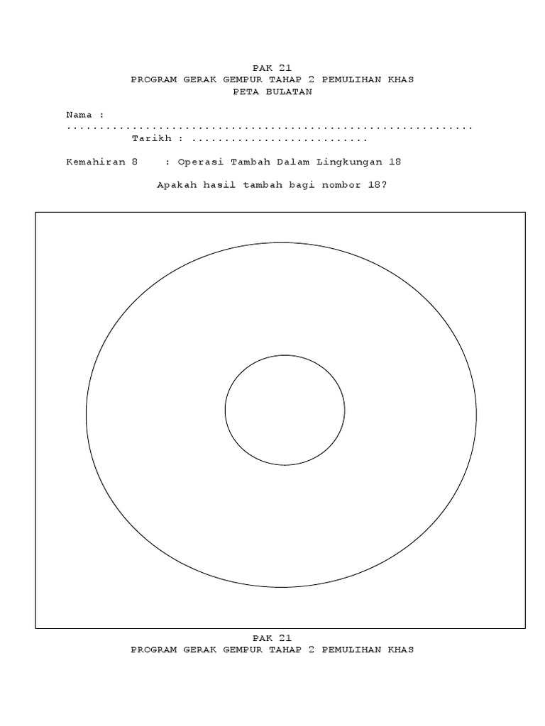 Peta Bulatan Matematik | PDF