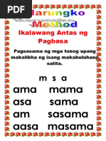 Letrang MM Activity Sheets | PDF