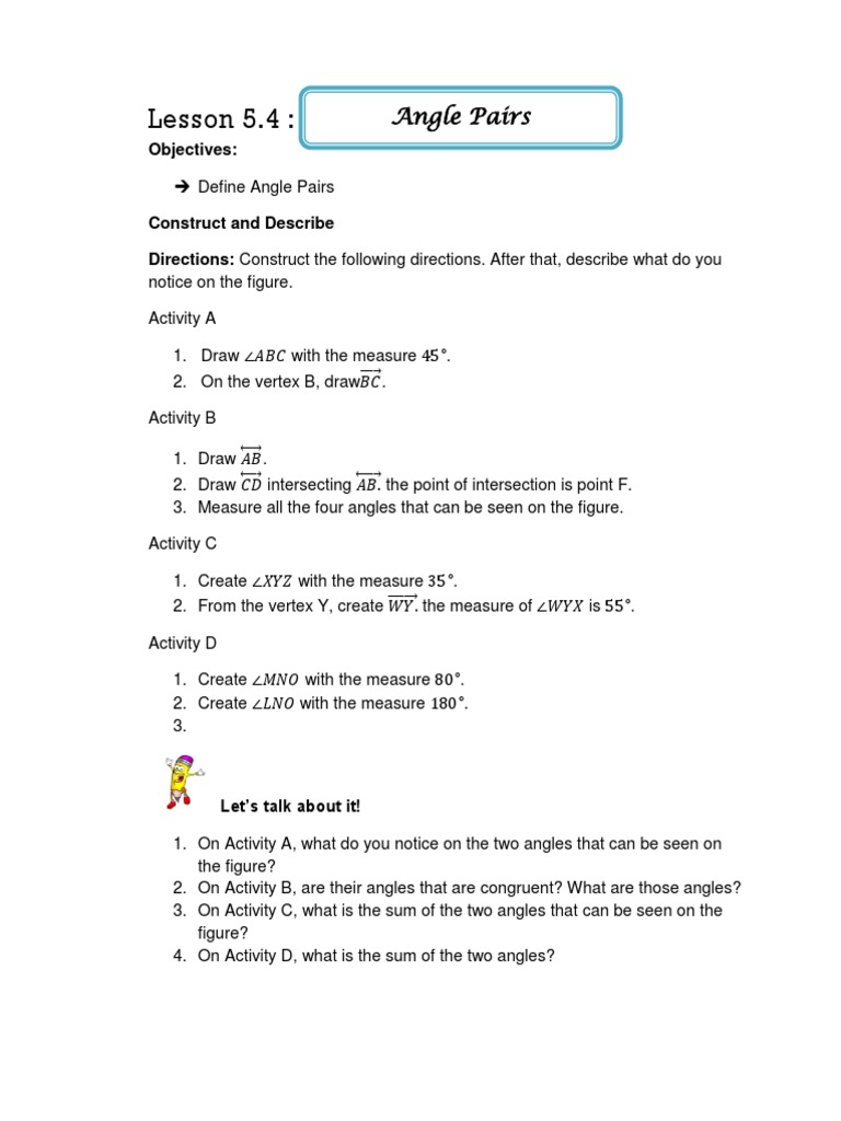Chapter 4 Geometry | PDF | Triangle | Angle