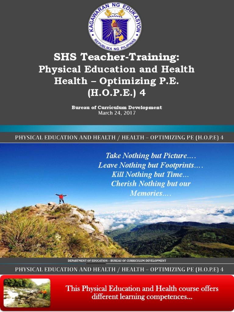 Hope 4 | PDF | Outdoor Recreation | Physical Education