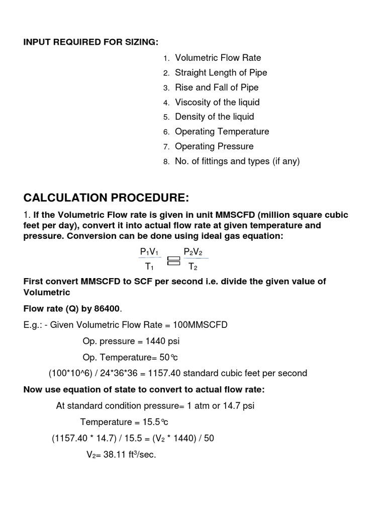 Liquid Line Sizing | PDF | Flow Measurement | Volume