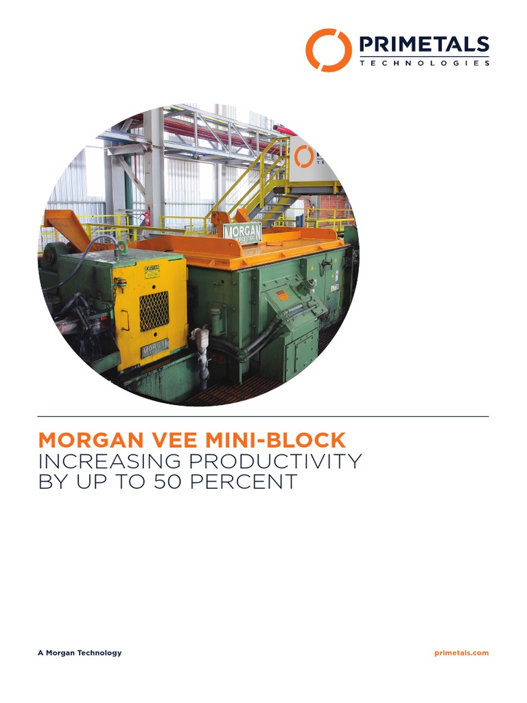Morgan Vee Mini Block | PDF | Rolling (Metalworking) | Bearing (Mechanical)