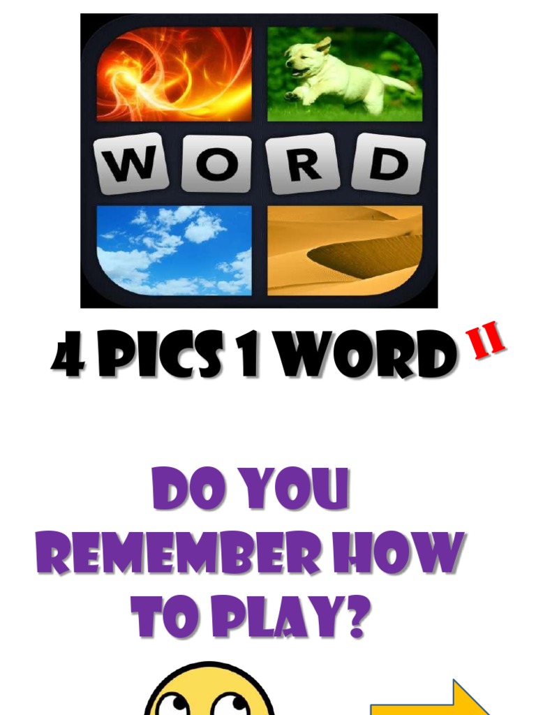 4 Pics 1 Word | PDF