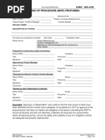 MOP Template | PDF | Technical Support | Reliability Engineering