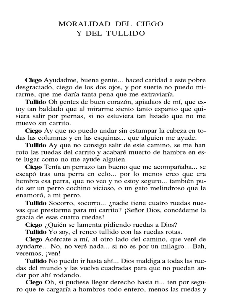 El Ciego y El Tullido | PDF | Cristo (título) | Teología