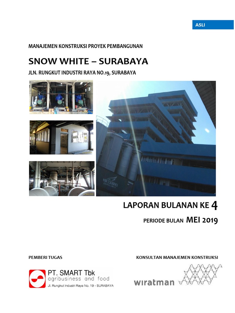 00 - Cover Laporan Bulanan | PDF