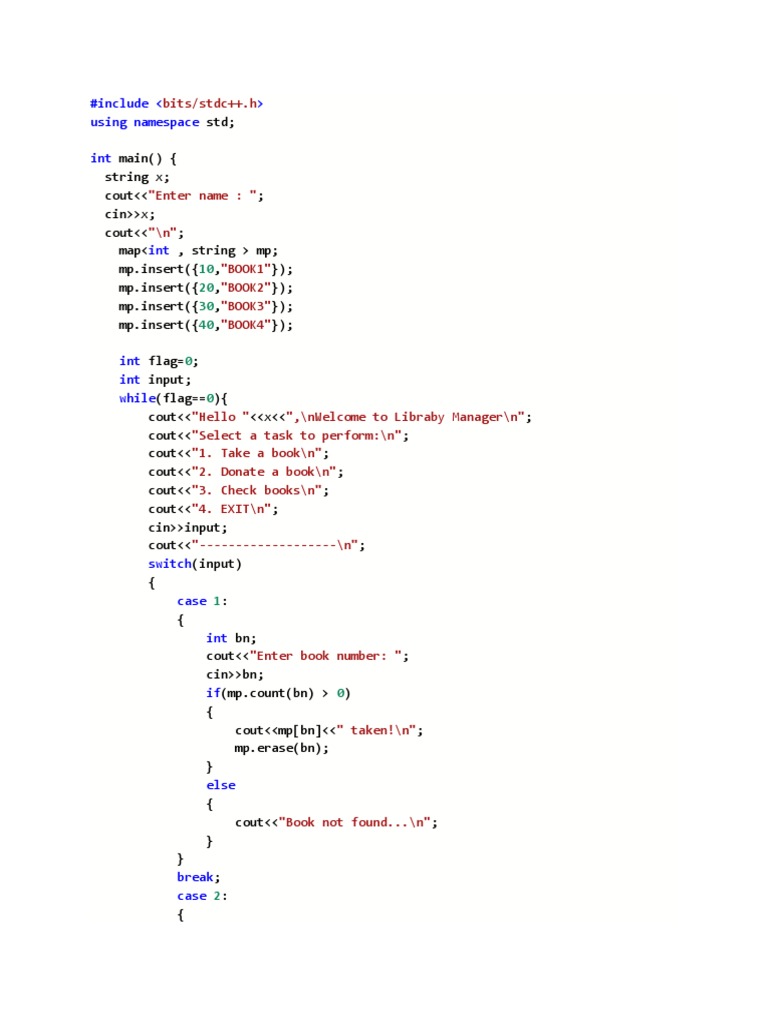 #Include Using Namespace Int | PDF