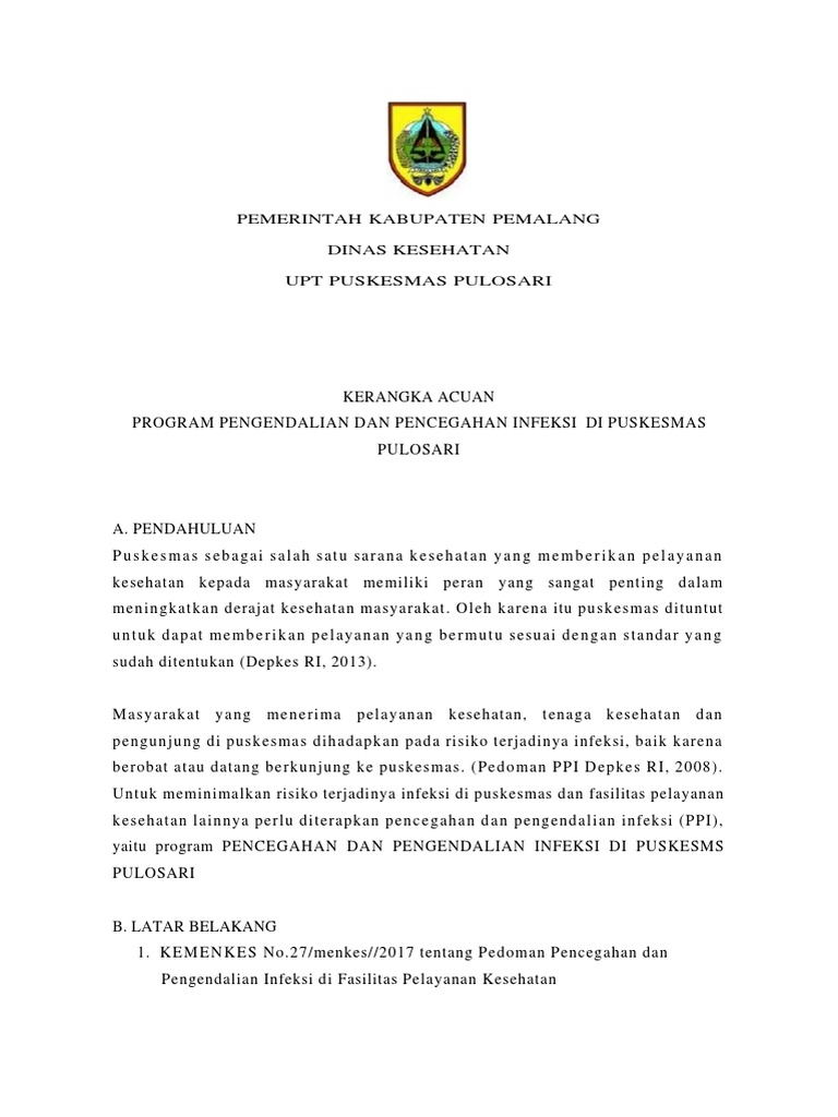 Kak Ppi Puskesmas | PDF