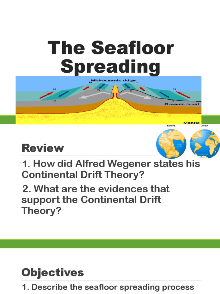 The Seafloor Spreading Pdf Plate Tectonics Seabed