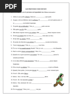 Exercices Doubles Pronoms+corrigé NI | PDF | Arts du langage et discipline