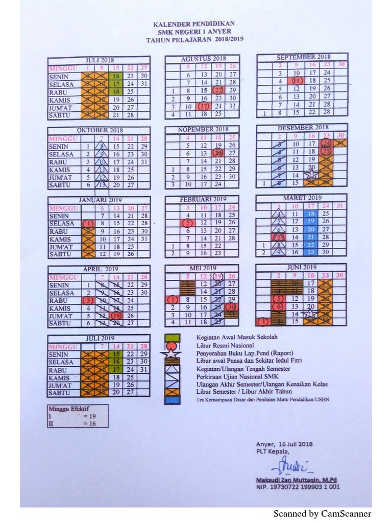 Kalender Pendidikan | PDF