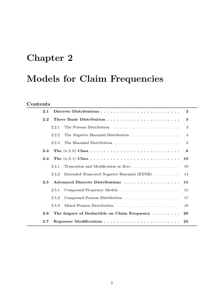 Chapter 2 | PDF | Poisson Distribution | Teaching Mathematics